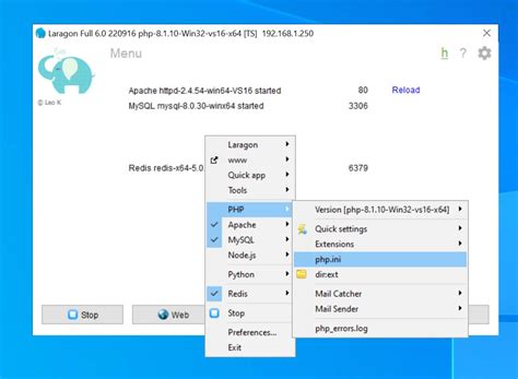 Hướng Dẫn Thêm Extension Redis Vào Laragon Evps Hosting Và Máy Chủ Vps Cao Cấp