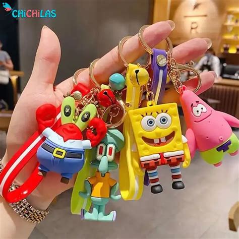 جاکلیدی سیلیکونی باب اسفنجی و دوستان چیچیلاس