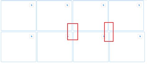 css distorted spacing between div elements after sorting with jqui sortable stack overflow