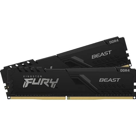 Память для ПК Kingston Ddr4 2666 32gb Kit 16gbx2 Kingston Fury Beast Kf426c16bbk232 Память для ПК Kingston Ddr4 2666 32gb Kit 16gbx2 Kingston Fury Beast Kf426c16bbk232