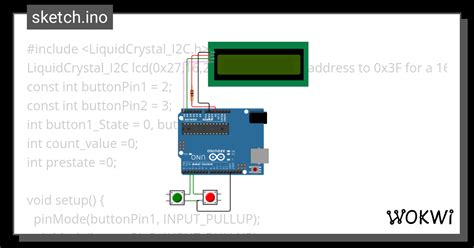 Counter Up Down Wokwi Esp32 Stm32 Arduino Simulator