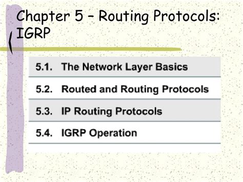 PPT Chapter 5 Routing Protocols IGRP PowerPoint Presentation Free Download ID 483995