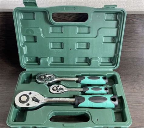 Набор трещетка для Авто 24 Зуба Ключи трещеточные для торцевых головок 1 2 1 4 3 8 купить на