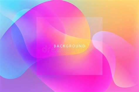 Minimal Modern And Futuristic Background With Abstract Fluid Shape Gradient Light Color Stock