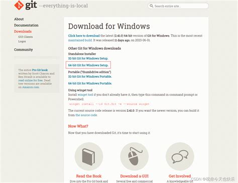 git 初始化报错unknown switch `b‘；windows 系统 git版本升级 csdn博客