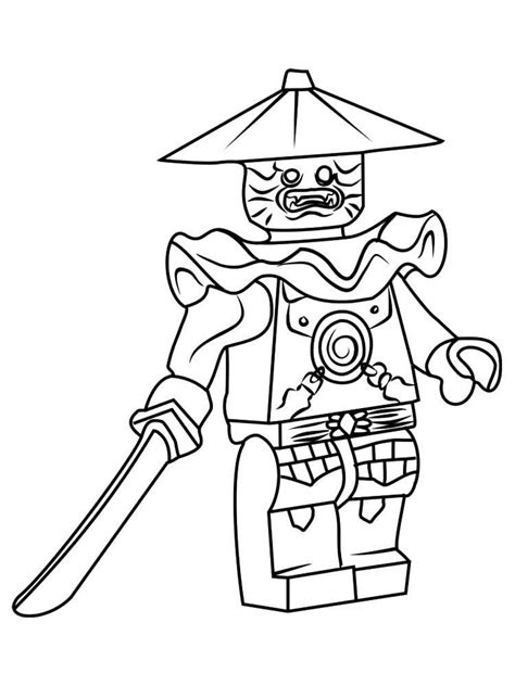 Лего Ниндзяго Разукрашки 70 фото