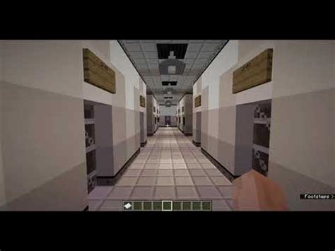 Minecraft Scp Containment Breach Class D Holding Cell Recreated Youtube