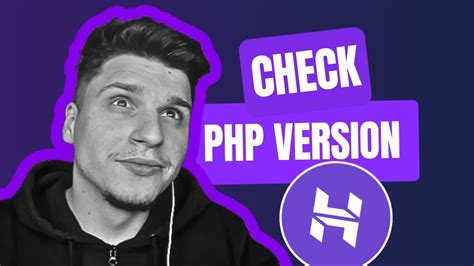 How Do I Check Php Version Onhostinger Website Builder Youtube