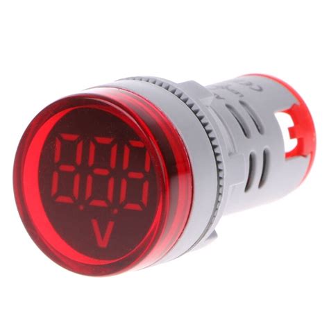 Ac 60 500v 22mm Digital Voltmeter Voltage Gauge Mo Grandado