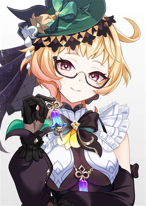 Emilie Genshin Impact Drawn By Tyenka Danbooru