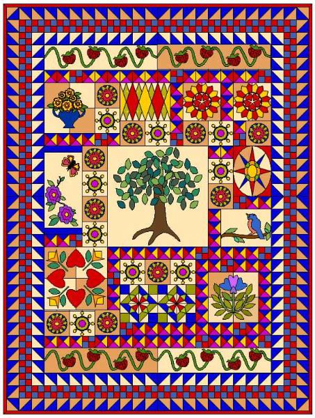 Multi Sized Blocks In A Quilt Layout Club EQ DoYouEQ Com