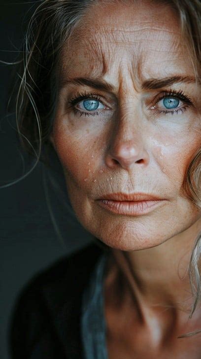 Free Intense Gaze Captured Photo Woman Expressive Thoughtful Download At Stockcake
