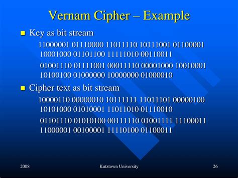Ppt Vernam Cipher Project Preliminaries Powerpoint Presentation Free
