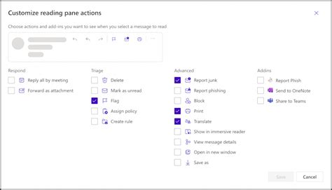 How Can I Customize Shortcut Actions In Outlook Email Viewer