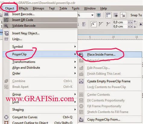 Powerclip Memasukan Gambar Atau Objek Ke Objek Lain Corel Draw Tutorial Indonesia
