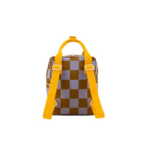 Sticky Lemon Kinder Rucksack Karo Lila Akubuch