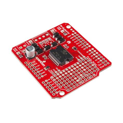 Sparkfun Ardumoto Motor Driver Shield Dev 14129 Core Electronics