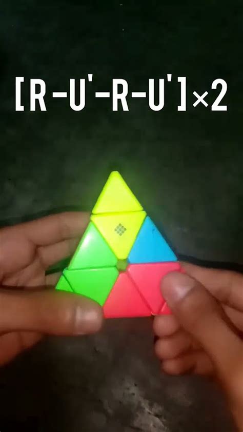 Cool Pattern Tricks On Pyramix Cube [r U R U] Youtube
