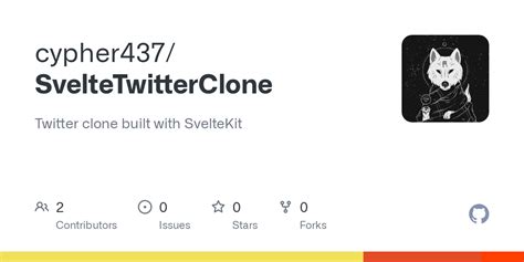 Github Cypher437sveltetwitterclone Twitter Clone Built With Sveltekit