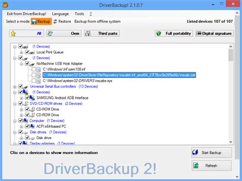 View Back Up And Restore PC Drivers With DriverBackup BetaNews