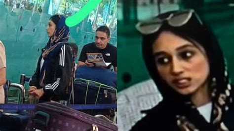 Kirandeep Kaur Wife Of Amritpal Singh Prevented To Board Flight For