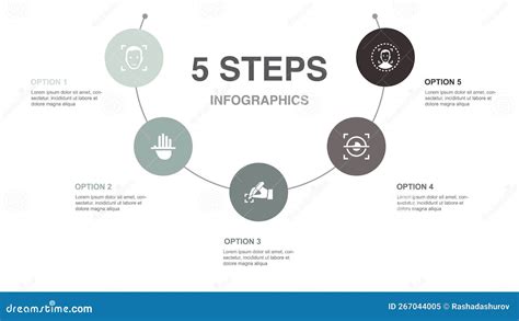 Face Detection Palm Recognition Stock Vector Illustration Of Filled