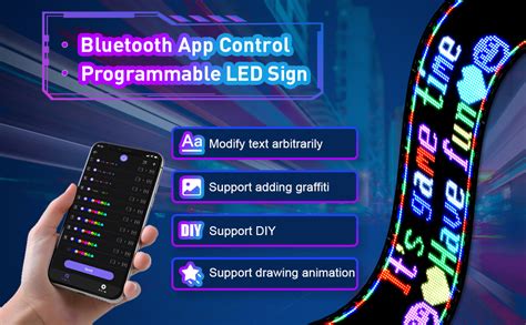 Double Row Programmable Led Signs Business Scrolling Led Sign Flexible Led