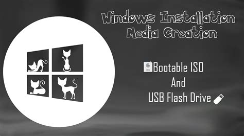 Creating Windows Installation Media Bootable Windows Usb Bootable Windows Iso Computer