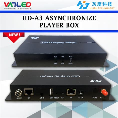 Sending Box Huidu Hd A3 Asynchronous Vanled Net