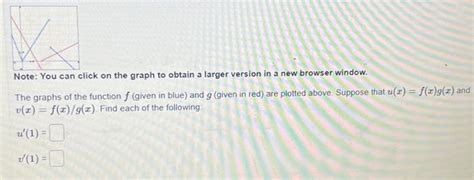 Solved Note You Can Click On The Graph To Obtain A Larger Chegg