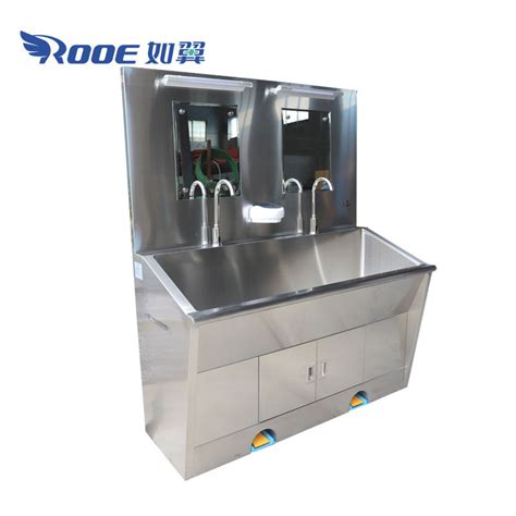 Surgical Scrub Sink Washing Basin With Foot Pedal For Operating Room
