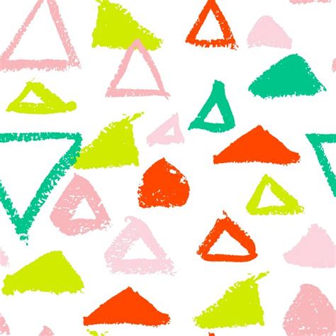 Vecteurs Et Illustrations De Geometrie Maternelle Triangles En