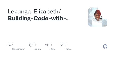 Github Lekunga Elizabethbuilding Code With Aws Codebuild