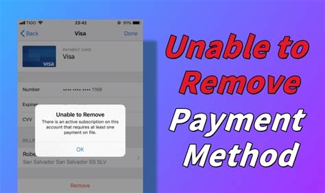 How To Remove A Payment Method On IPhone Updated