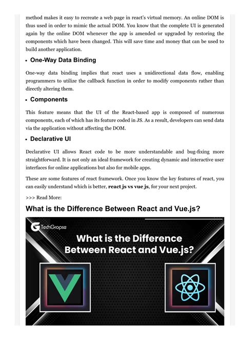 PPT Vue Js Vs React Which Is The Best JS Technology In 2023