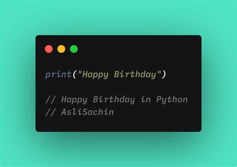 scan code happy birthday