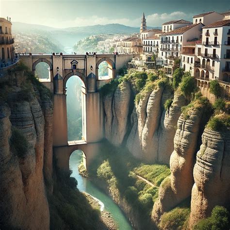 스페인 론다 절벽 위의 마을 역사와 자연의 조화