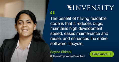 invensity on linkedin technology consulting innovation codereadability softwaredevelopment…