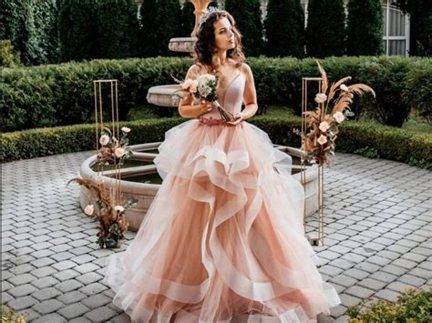 16 Plus Size Pink Wedding Dresses Youll Love The Curvy Fashionista