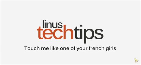 Yes Sir R Linustechtips