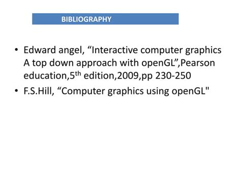 Fog Effect Opengl Project Ppt