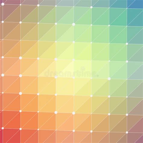 Abstract Low Polygon Gradient Generative Art Background Illustration