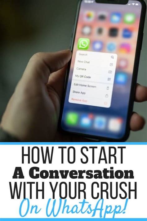 How To Start A Conversation With Your Crush On Whatsapp Tips Ideas
