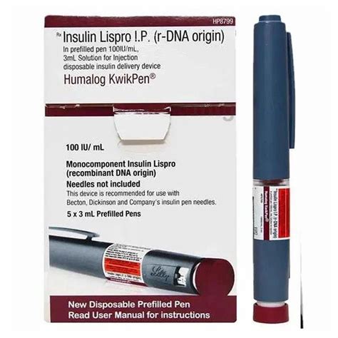 Lilly Humalog 100IU Ml Lispro Insulin Pen At 1688 Box Insulin Pen In Bengaluru ID