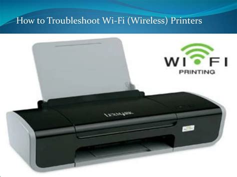 Ppt How To Troubleshoot Wireless Printer Problem Powerpoint Presentation Id