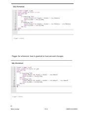 SQL Worksheet Creating A Trigger For Loan Updates And Inserts Course
