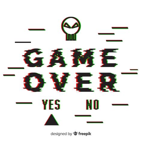 Free Vector Glitch Effect Background