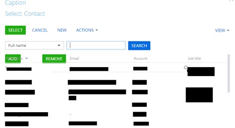 add custom modalbox with lookup field community creatio