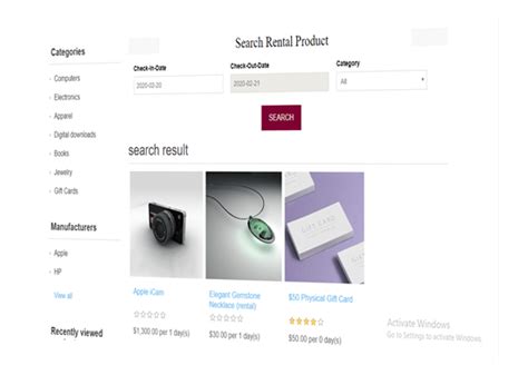 Rental Plugin For Nopcommerce Nopcommerceplusnopcommerce Customization Ecommerce Development