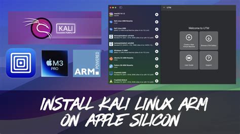 Utm Install Kali Linux Arm On Apple M1 M2 M3 Apple Virtualization